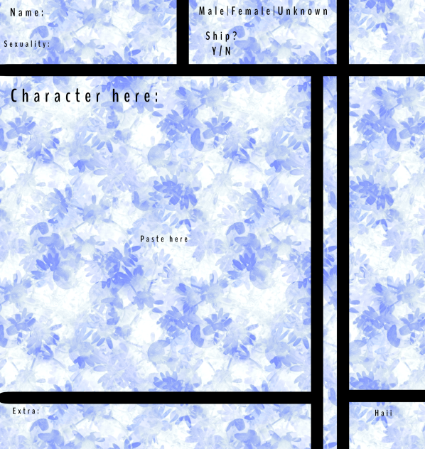 Character sheet - ibisPaint