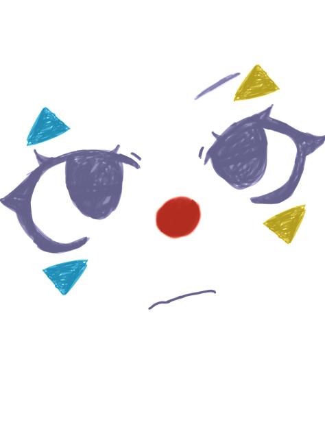 Clown face - ibisPaint