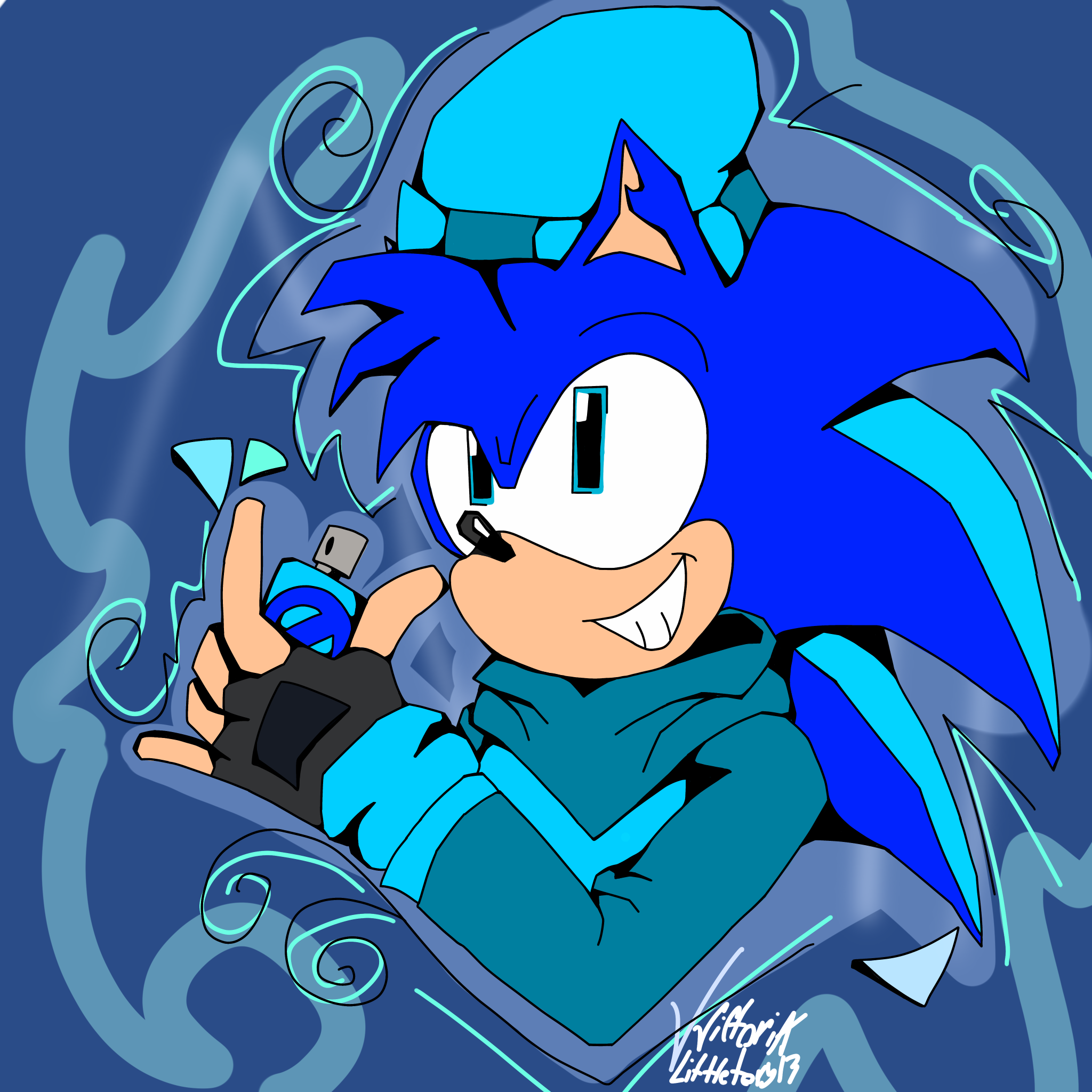 Smooth Polly Malachi The Hedgehog - ibisPaint