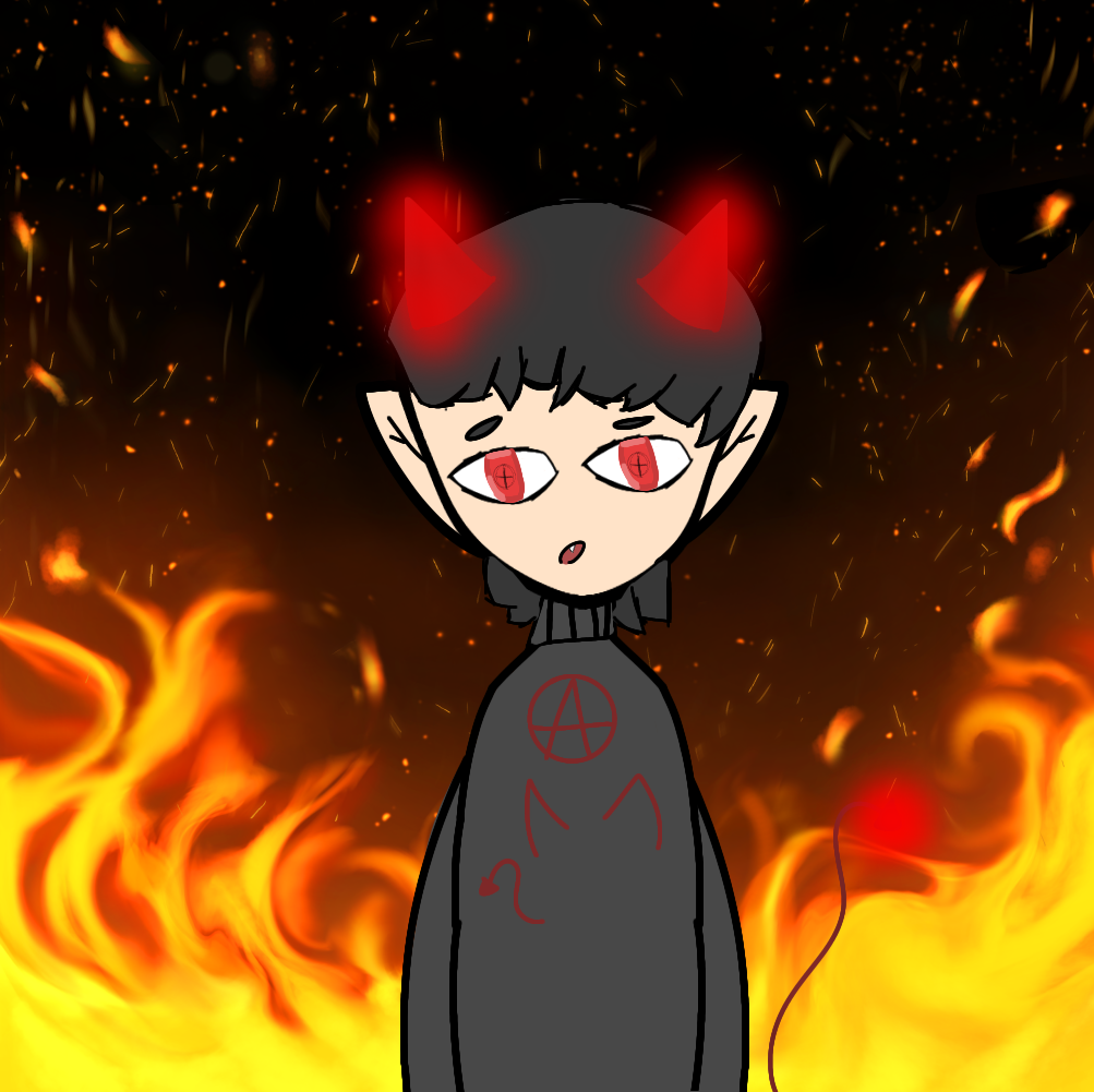 damien thorn the son of Satan - ibisPaint