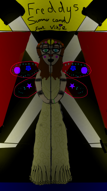 Vixie my fnaf oc - ibisPaint