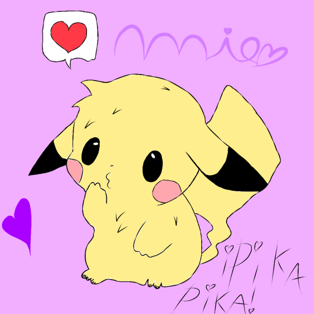 Pikachu UwU - ibisPaint