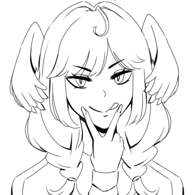 Selen Tatsuki (lineart) - ibisPaint