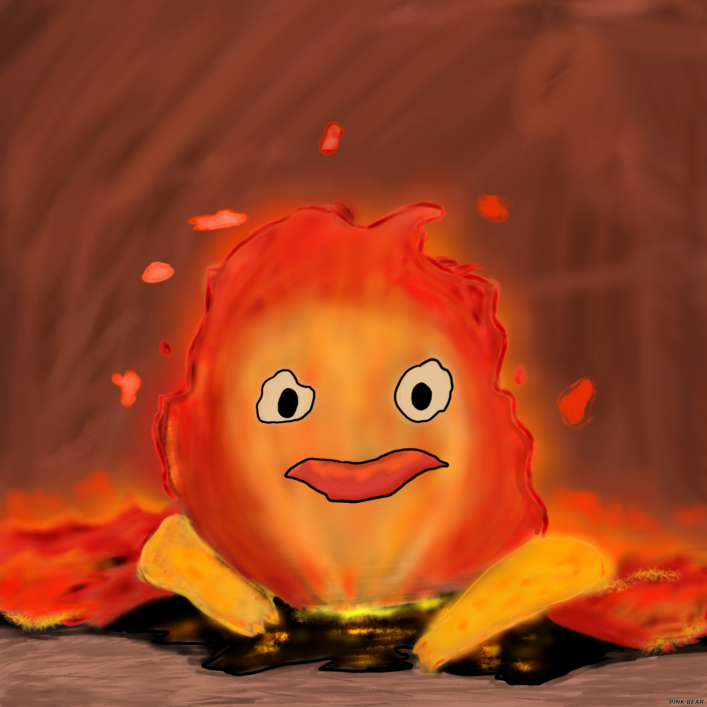 Calcifer - ibisPaint