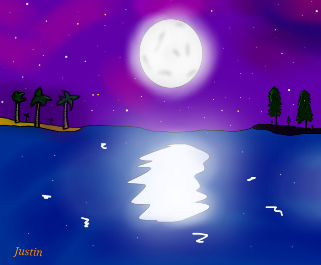 Moonlight - ibisPaint