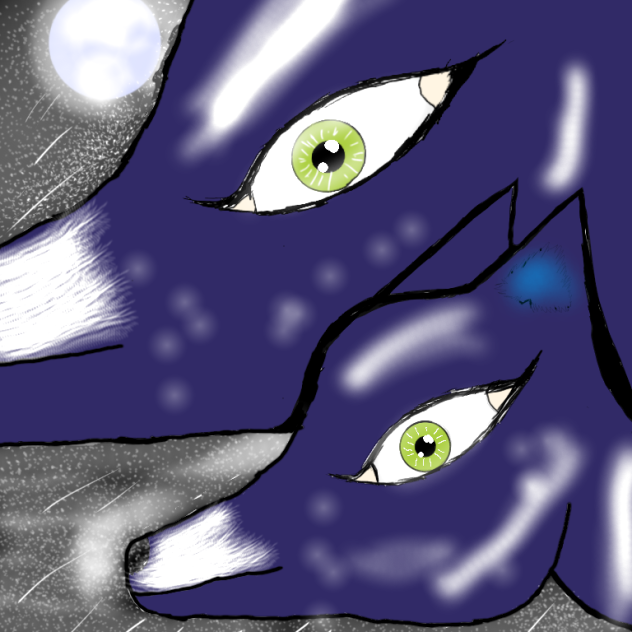 pareja de la noche - ibisPaint