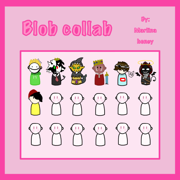 dream smp blob collab! - ibisPaint