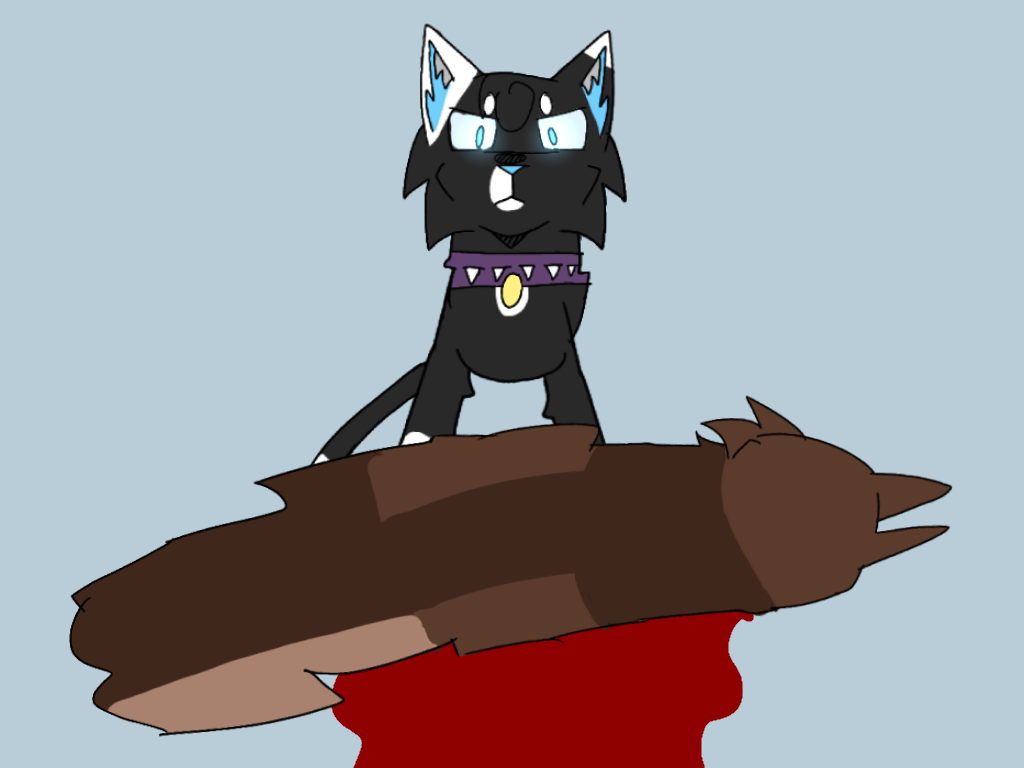 Tigerstar's death - ibisPaint