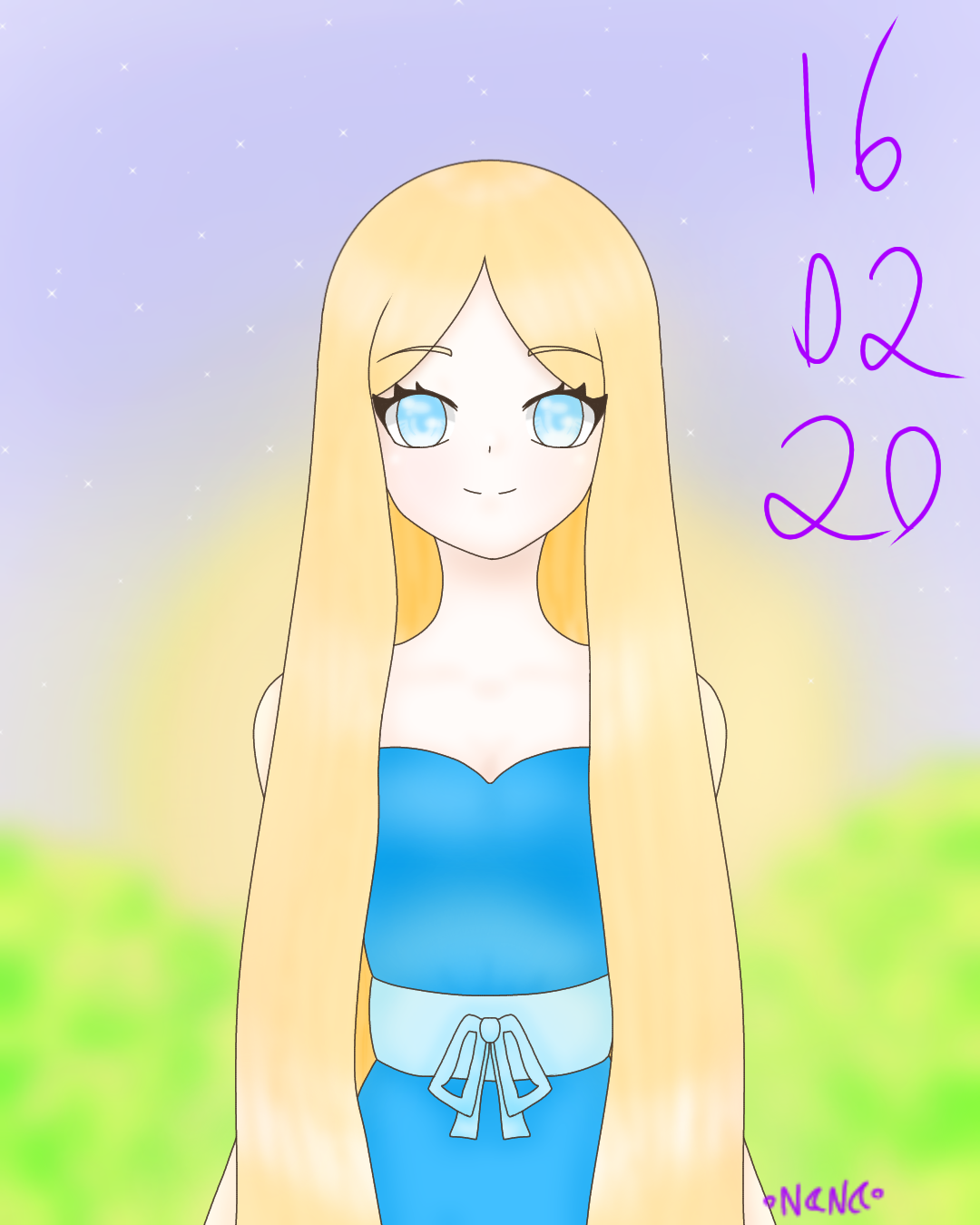 bday gift for @nio_ryuu - ibisPaint