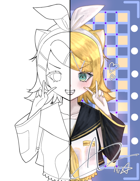 Kagamine Rin - ibisPaint