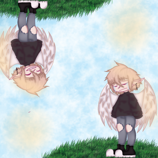 The two sides - ibisPaint