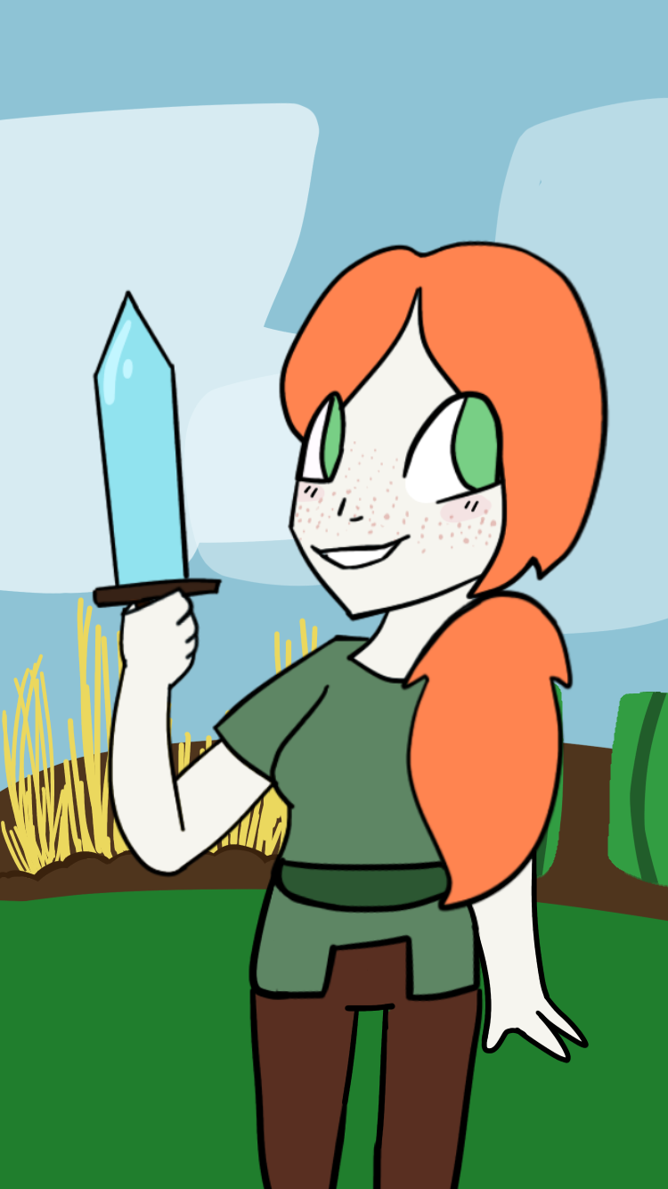 Minecraft Alex speedpaint 😎 - ibisPaint