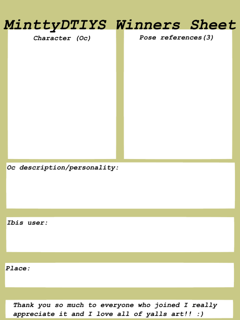 Winners Form - ibisPaint