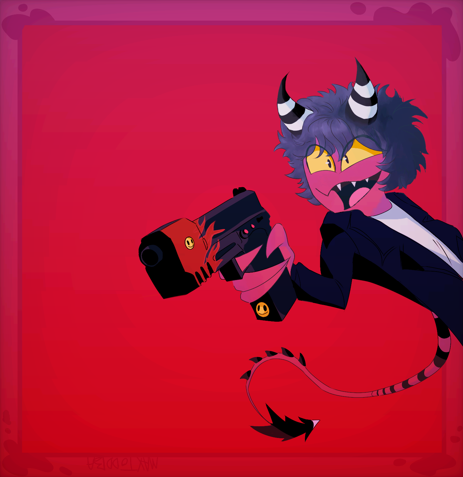 Hazbin OC Commission - ibisPaint