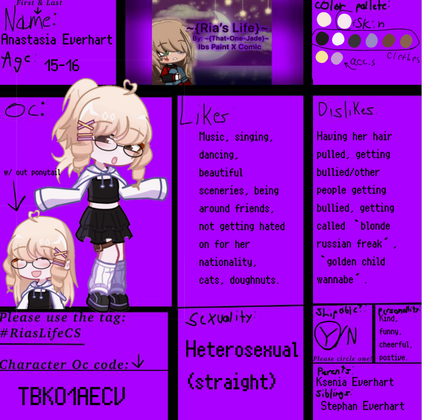 Ria’s life CS - ibisPaint