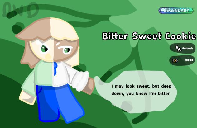 Bitter Sweet Cookie, my oc! - ibisPaint