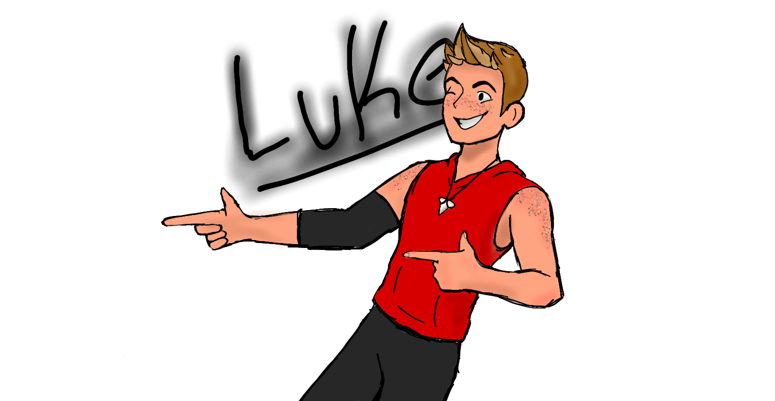 Luke (new OC) - ibisPaint