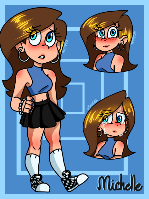 Michelle (character sheet) - ibisPaint