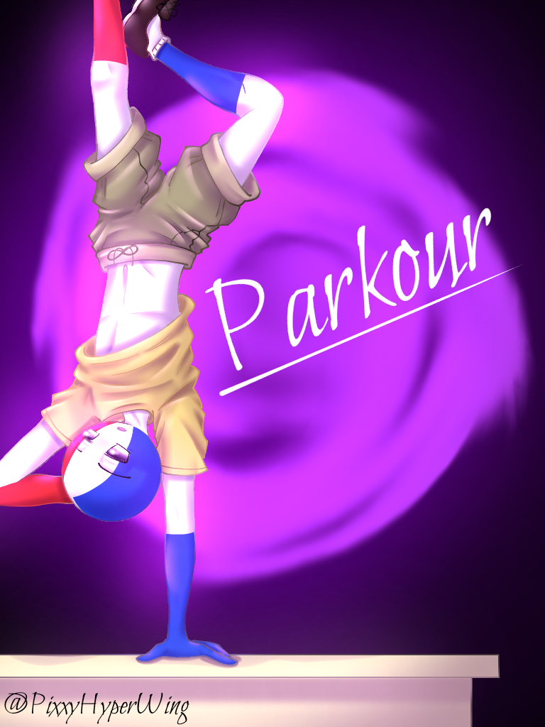 Parkour with France - ibisPaint