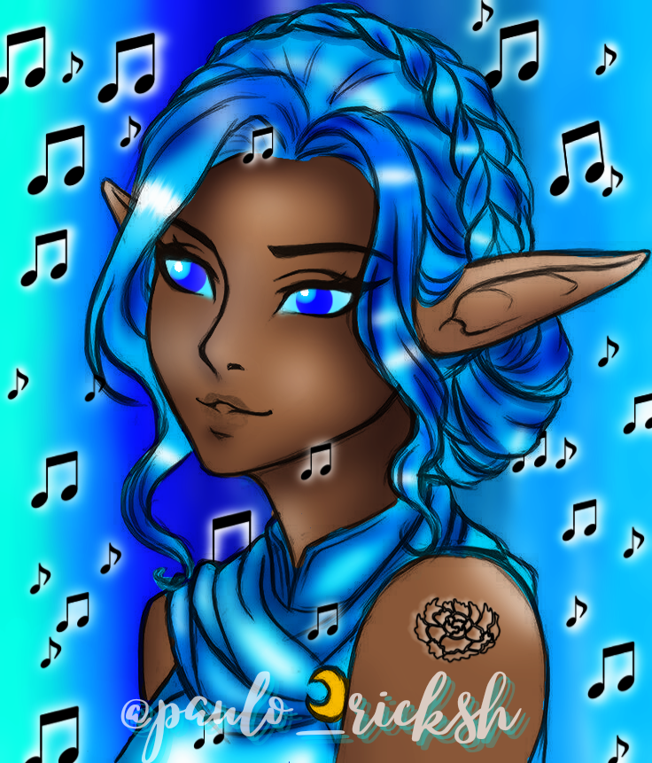 the fairy of sound - ibisPaint