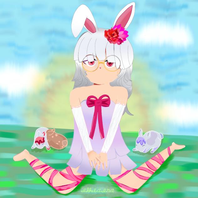 humen bunny - ibisPaint
