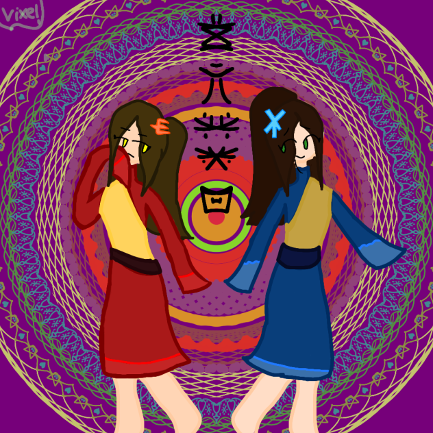 Ari and Avii - ibisPaint