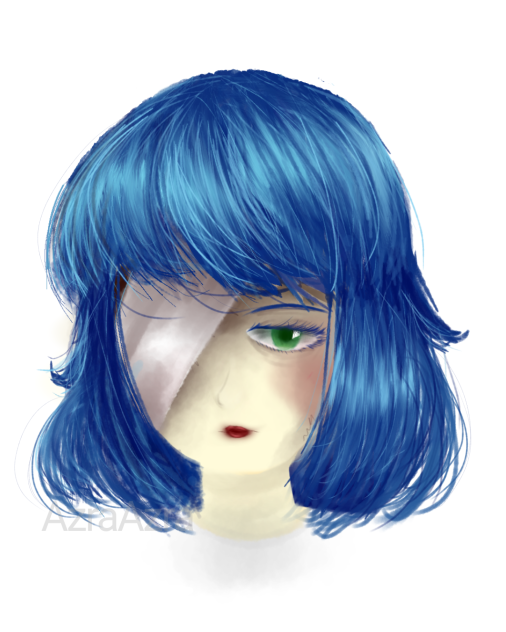 Azra is sometimes lazy fr - ibisPaint