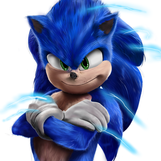 Super Sonic 🥶 - YDrawSme - ibisPaint