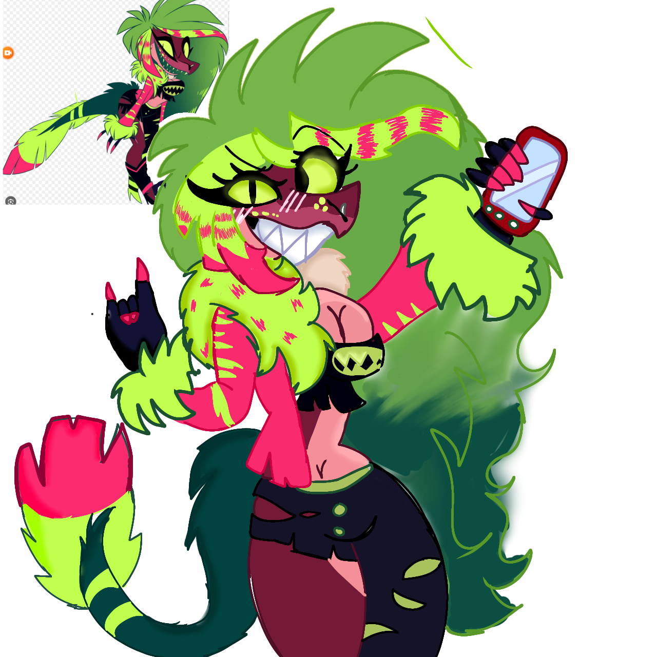 Ms zilla!! - ibisPaint