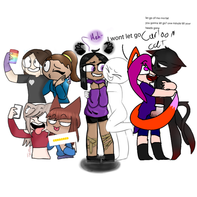 Selfie ~ Hug Collab~ - ibisPaint