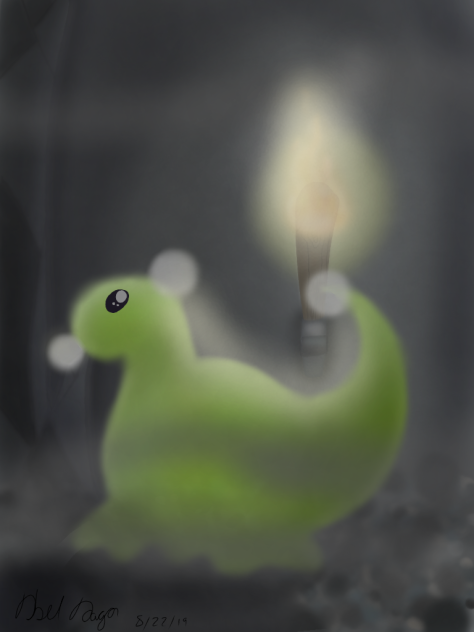 baby slime dragon - ibisPaint