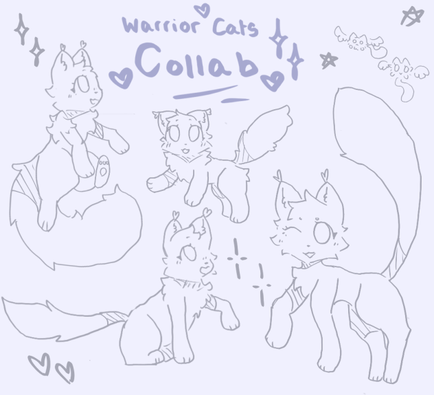 Warrior cats collab repost!! - ibisPaint