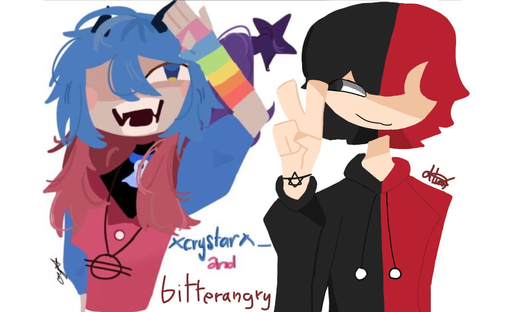 collab con xcrystarx_ - ibisPaint