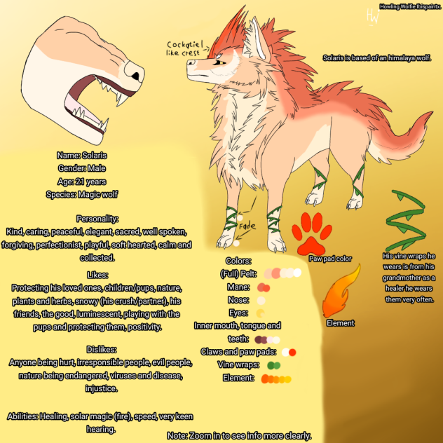 Solaris Reference Sheet - ibisPaint