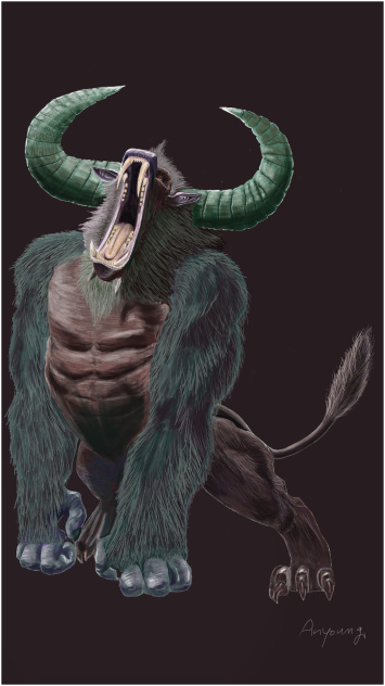 Gorilla Monster - ibisPaint