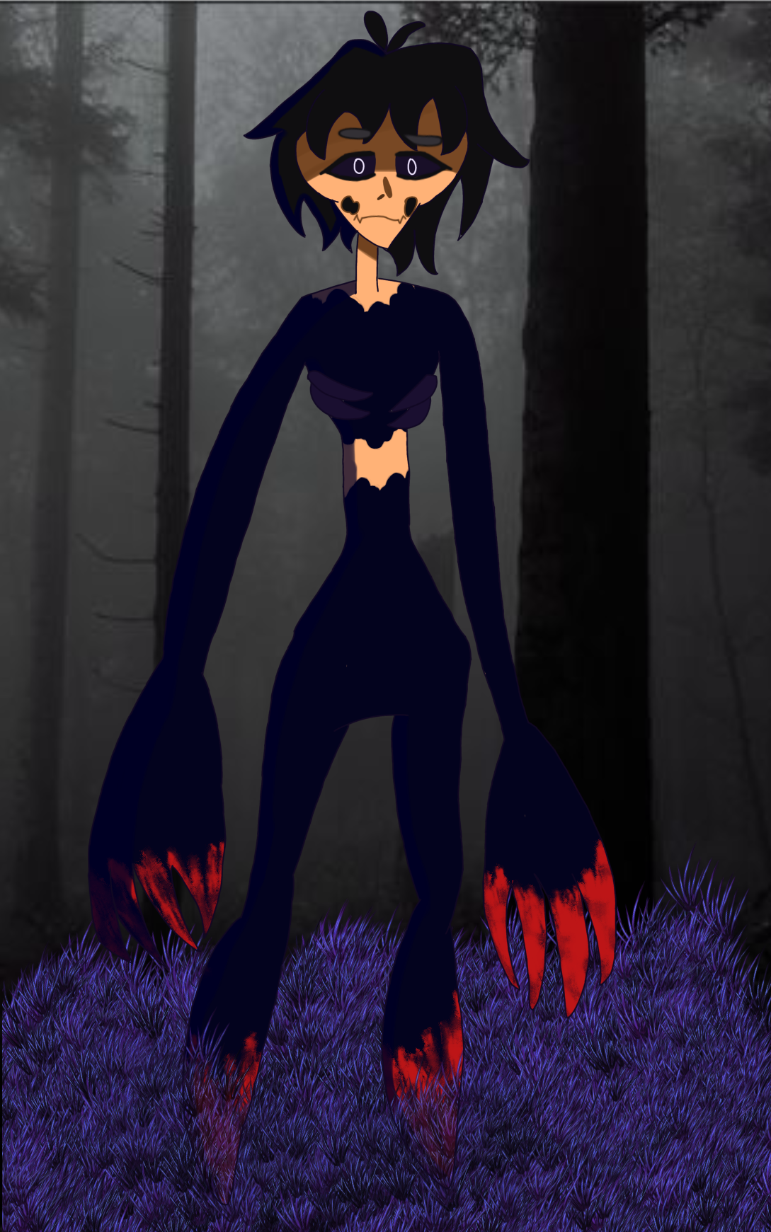 My horror oc - ibisPaint