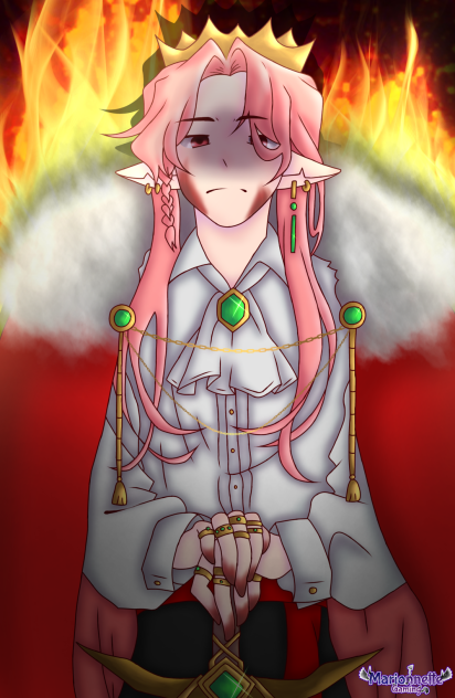 Technoblade, the blood god - ibisPaint