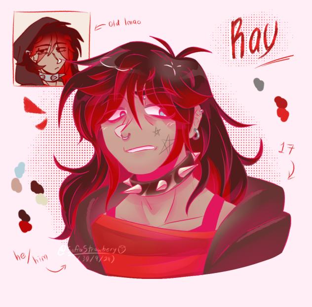 RAY - Oc 𖤐🖤 - ibisPaint