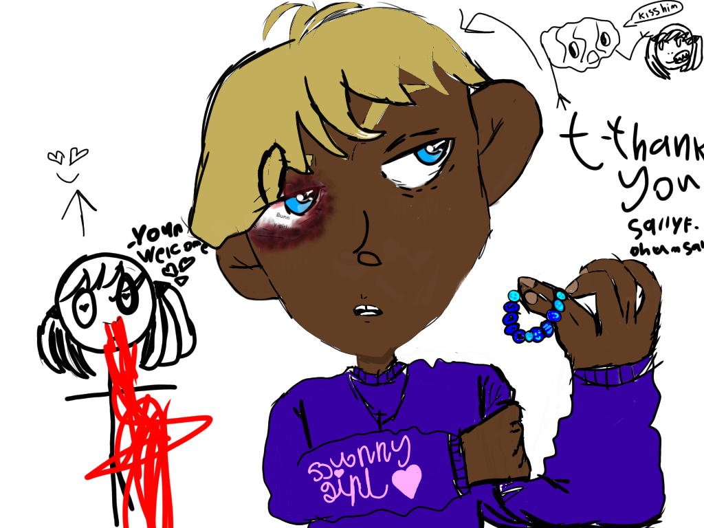 Travis Phelps sally face - ibisPaint