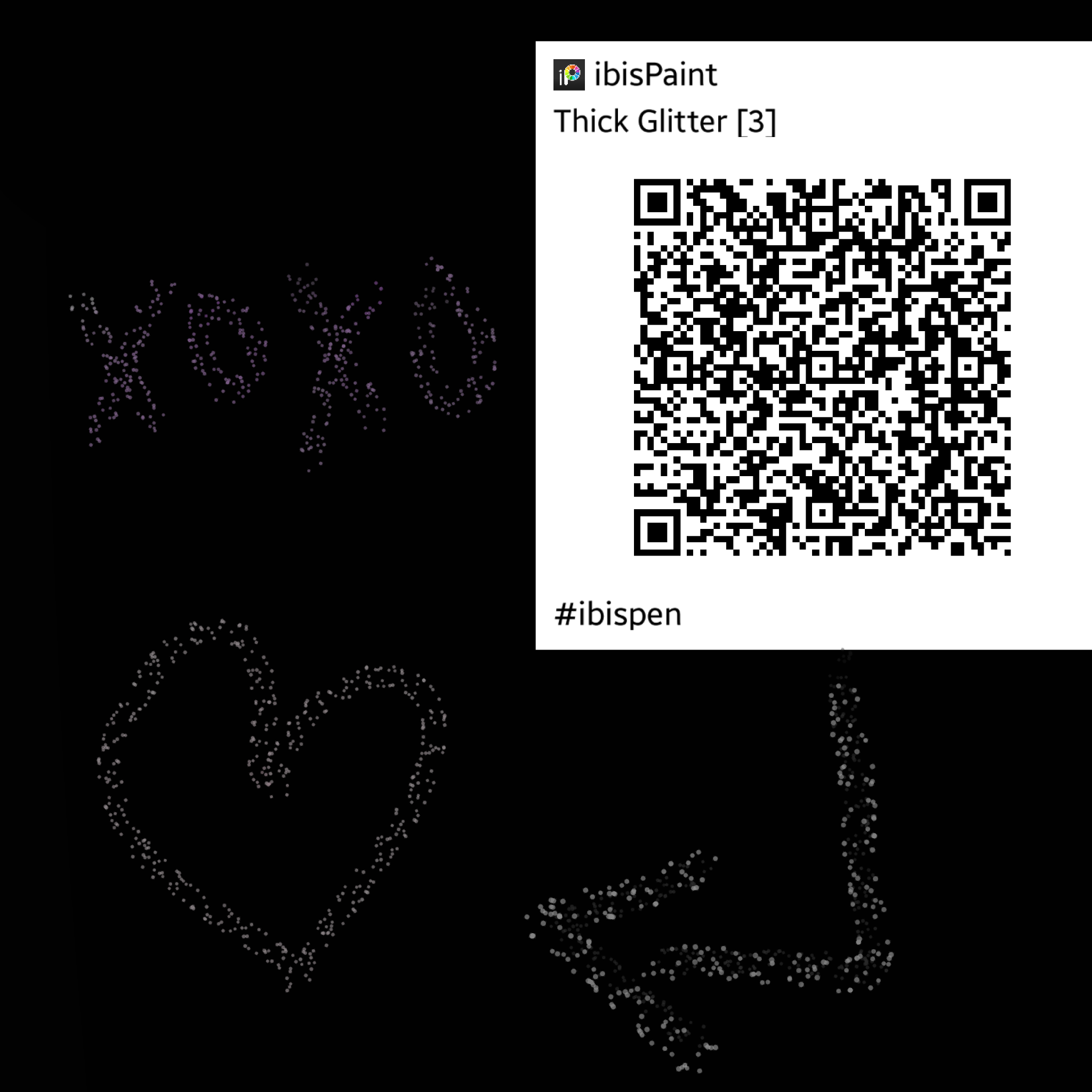 Thick Glitter Brush [3] - ibisPaint