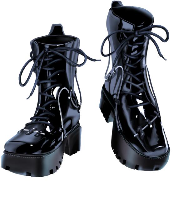 Y2K platform boots - ibisPaint