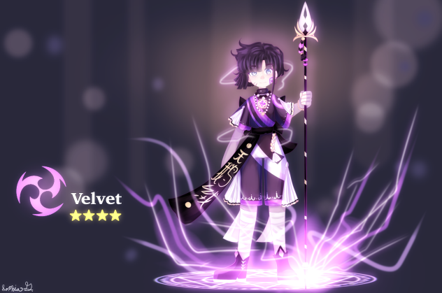 Velvet splash art - ibisPaint