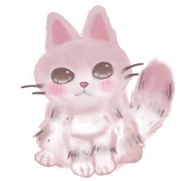 pink cats - ibisPaint