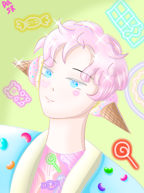 달콤한 간식 sweet snack - ibisPaint