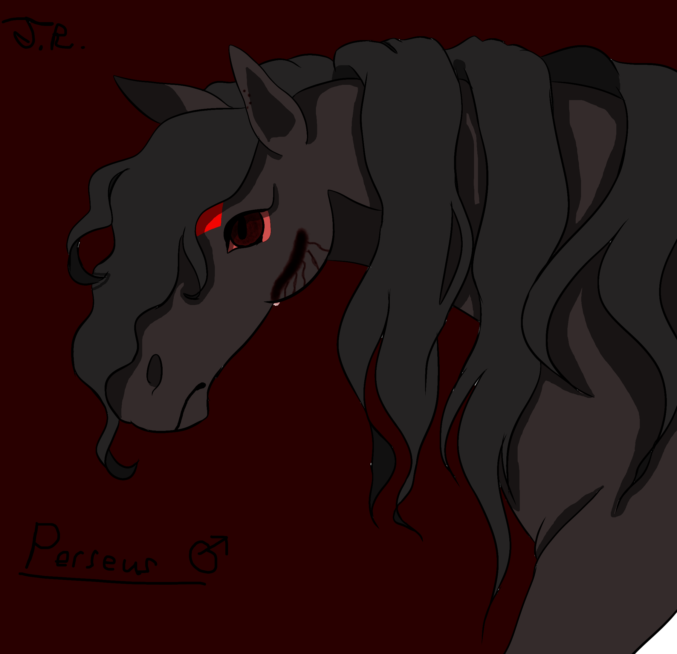 Perseus - New Pegasus Shifter OC - ibisPaint