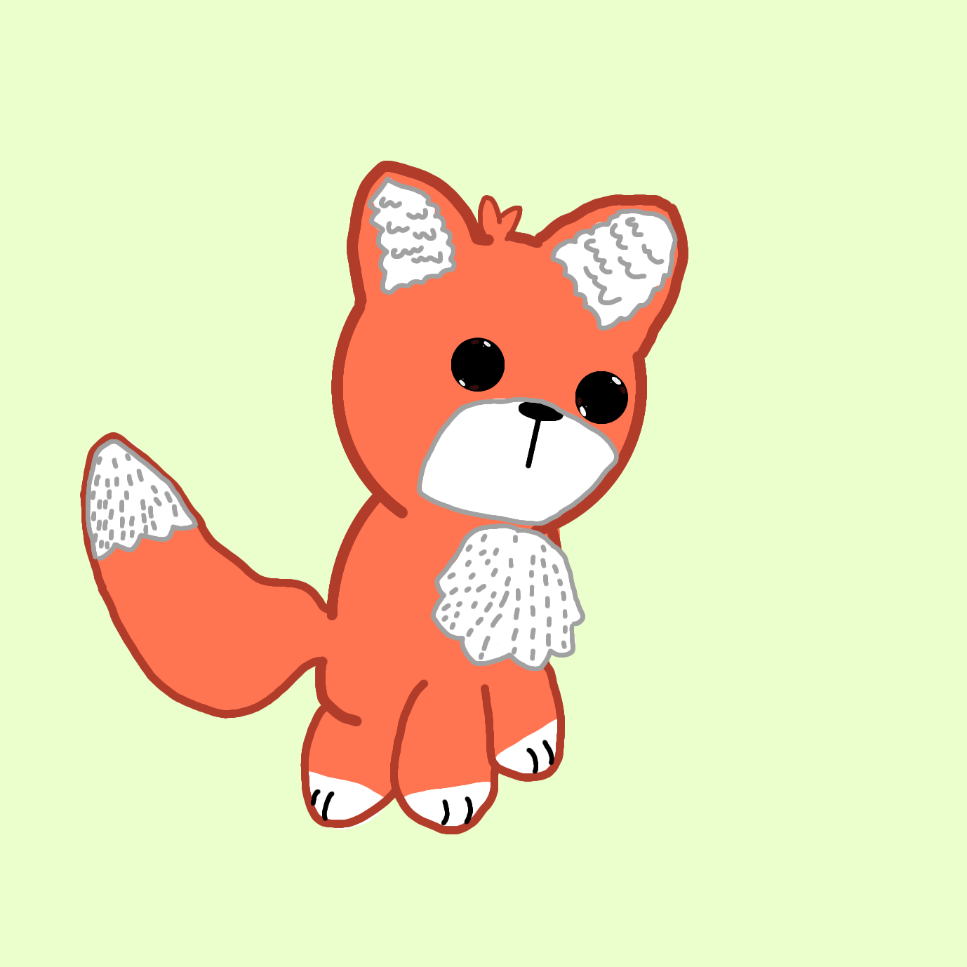 Little fox! - ibisPaint