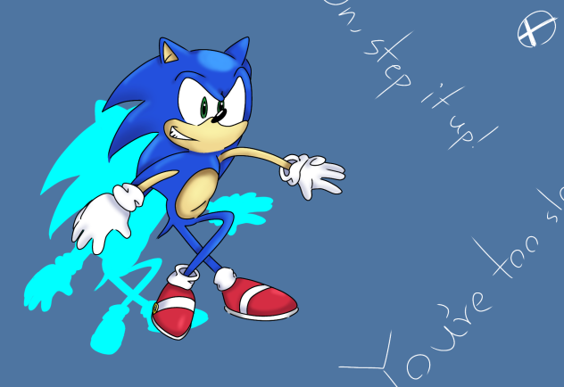 Brawl Sonic - ibisPaint