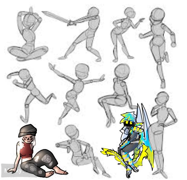 Pose collab - ibisPaint