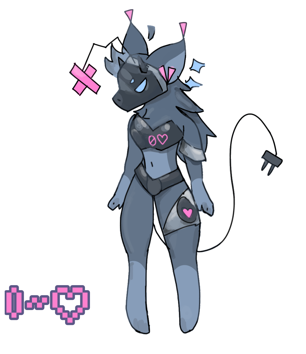 My protogen oc! - ibisPaint