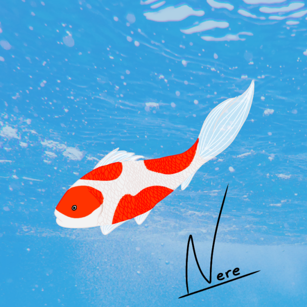 comisión pez Koi - ibisPaint